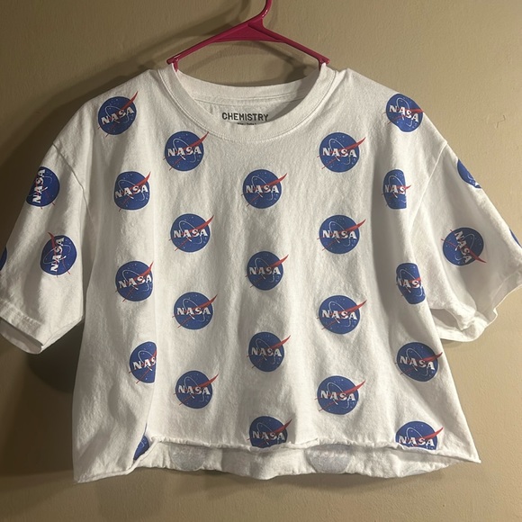 Chemistry | Tops | Nasa Crop Top Tshirt Size Large | Poshmark